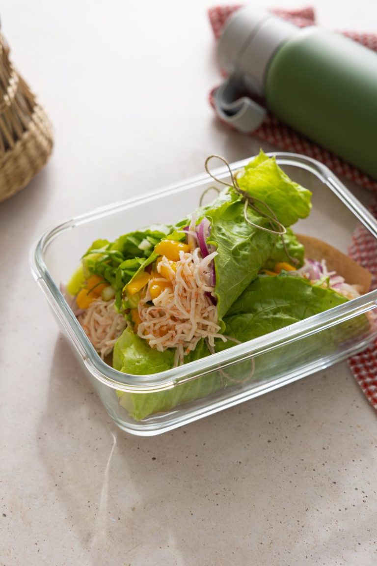Wrap de pepino, acelga, mango y rallado Krissia - Nutriguía (Desde 2002)